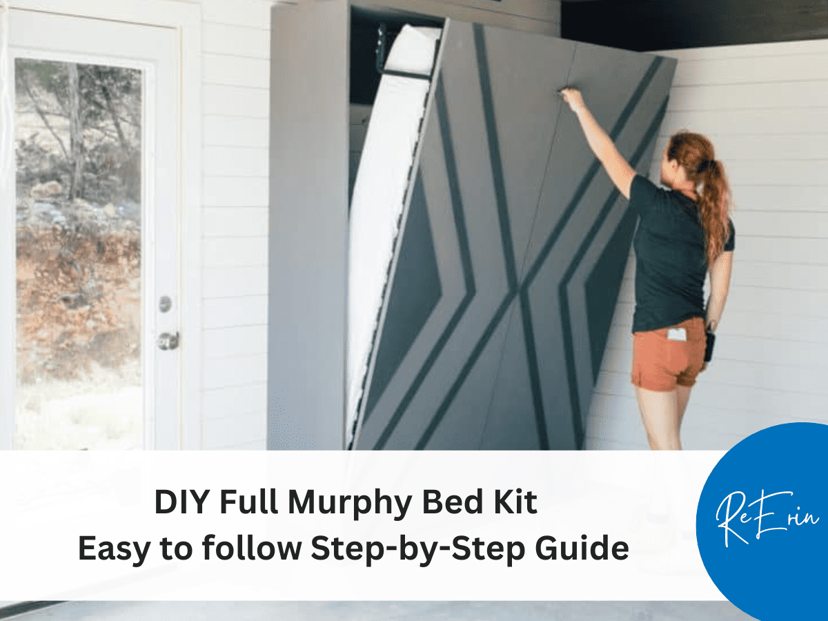 DIY Full Murphy Bed Kit - Easy To Follow 7 Step-by-Step Guide