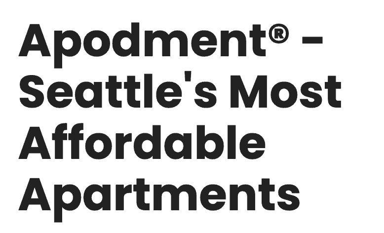 Micro-Apartments: The Exciting Future Of Compact Living & APodments