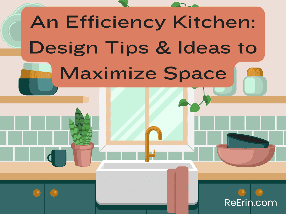 An Efficiency Kitchen: Design Tips & Ideas To Maximize Space