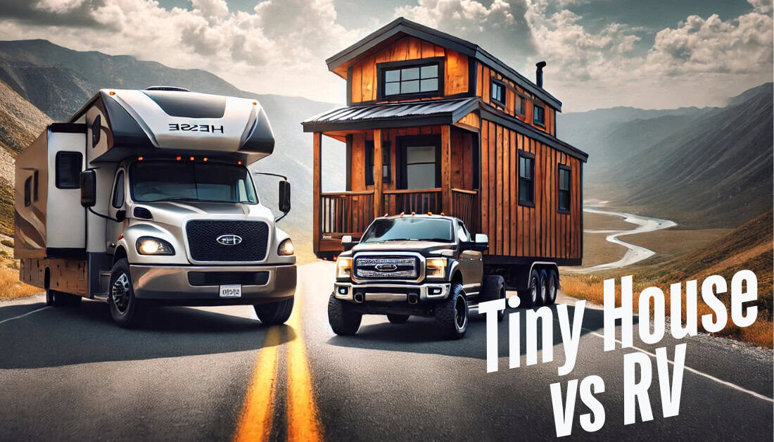 Solving The Tiny House Vs RV Dilemma: Tiny House On Wheels Or An RV