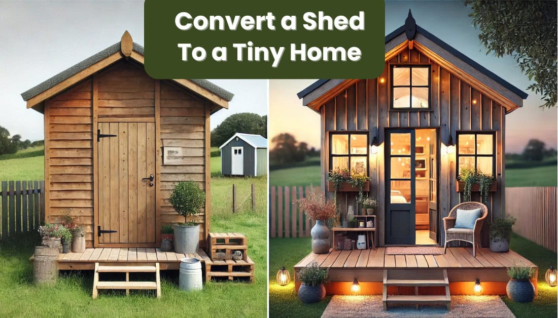 Shed To House Conversion: Step-by-Step Guide, Cost, Tips, Inspiration